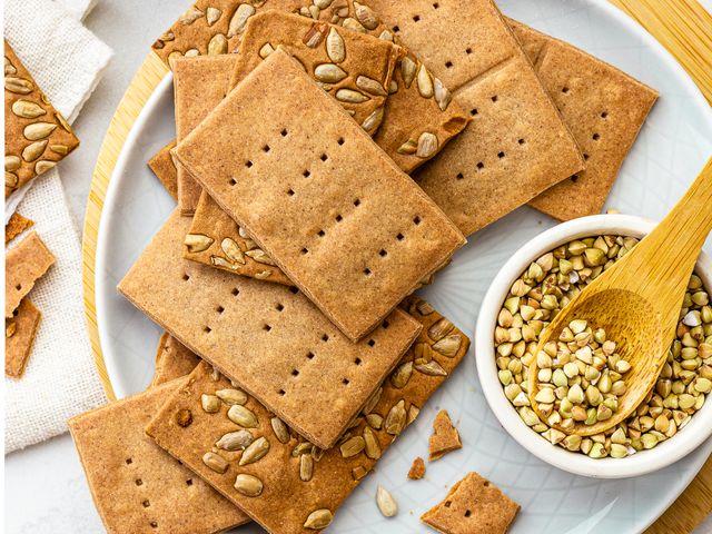 Gluten-Free Buckwheat Crackers (Easy & Crunchy) | Foodaciously