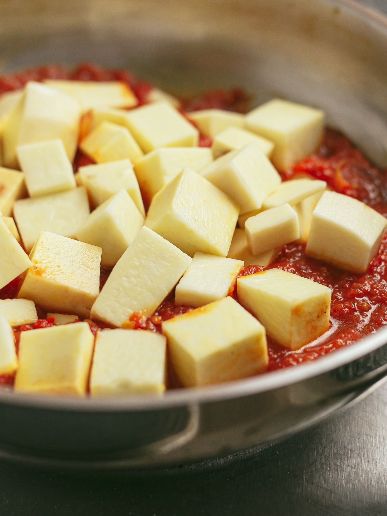 Nigerian Vegetable Yam Porridge with Spinach | Foodaciously