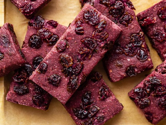 Beet Energy Bars (Low-Sugar Recipe with Raisins) | Foodaciously