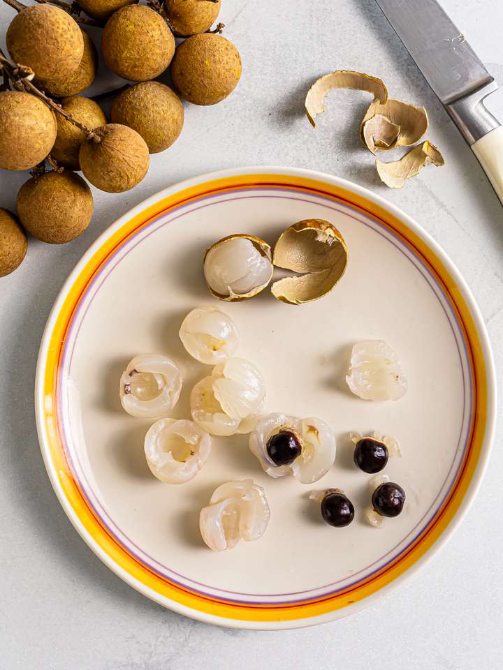 Longan Milk Tea | Foodaciously