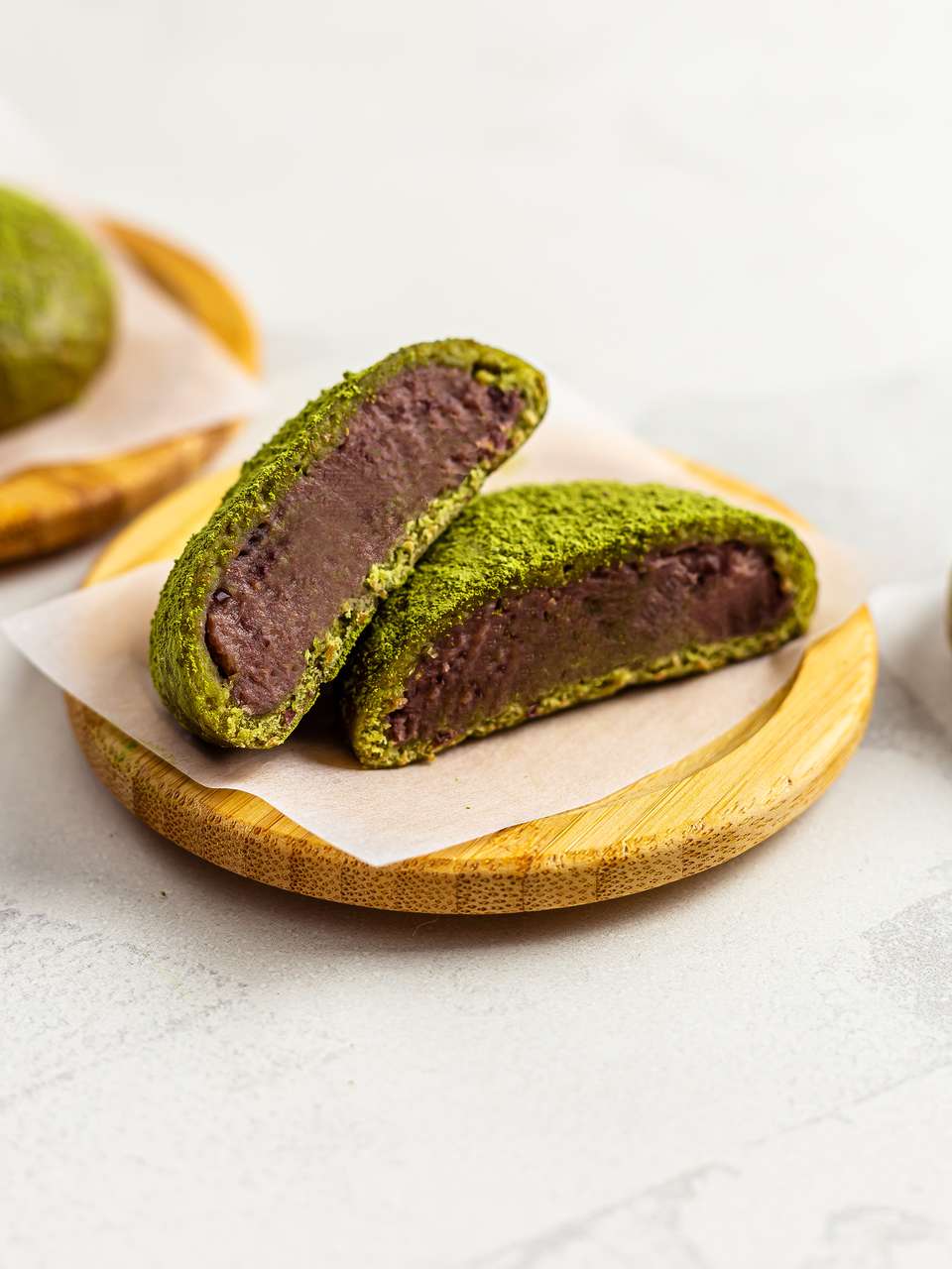 Vegan Matcha Muffins with Raspberries | Foodaciously