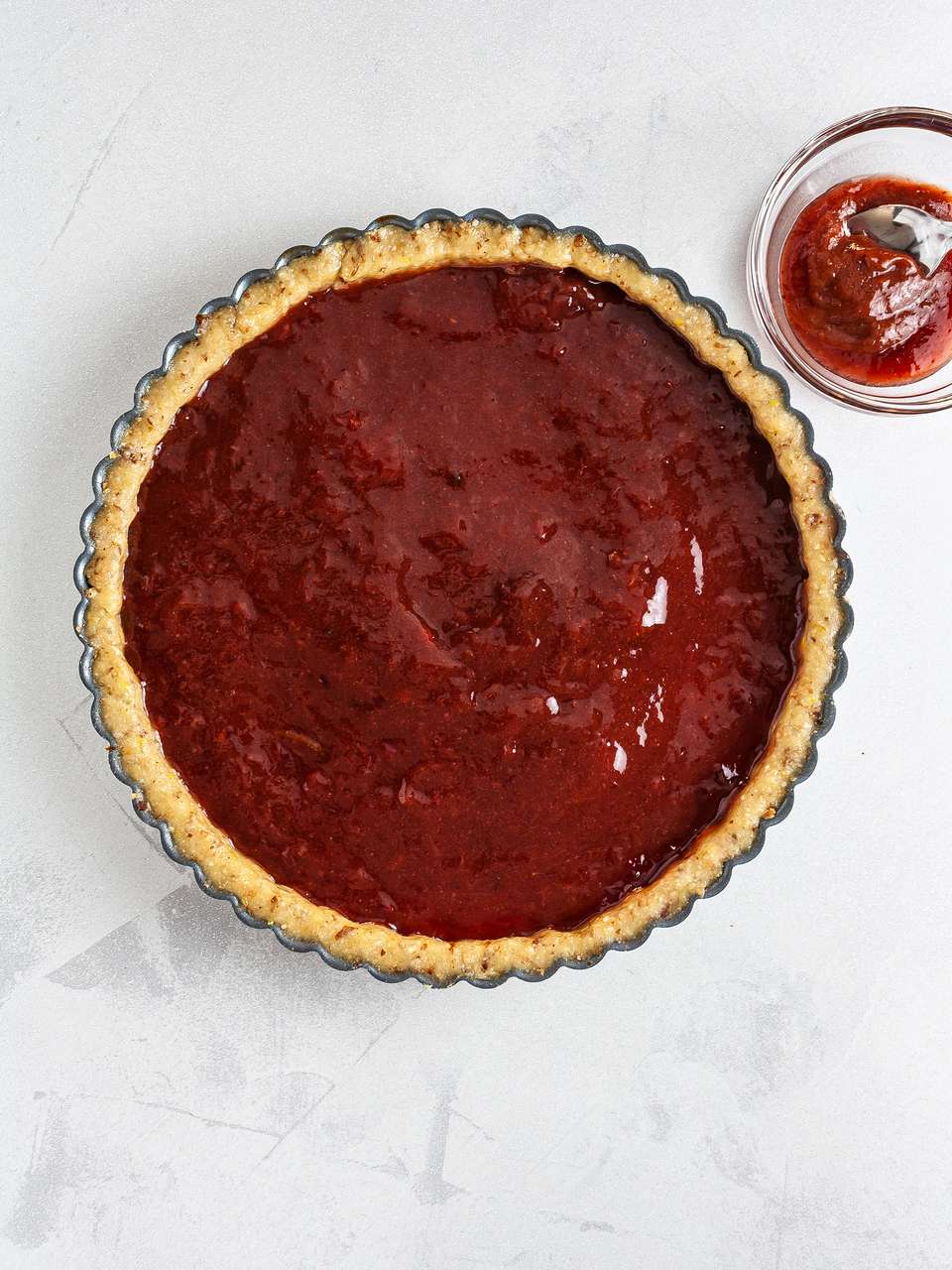 Strawberry Jam Pie Recipe | Foodaciously