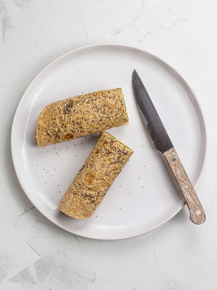 Homemade Lavash Wrap | Foodaciously