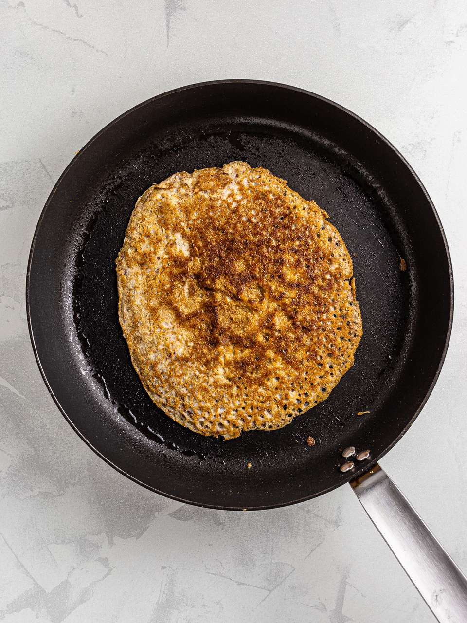Almond Milk Crêpes with Flaxseeds | Foodaciously