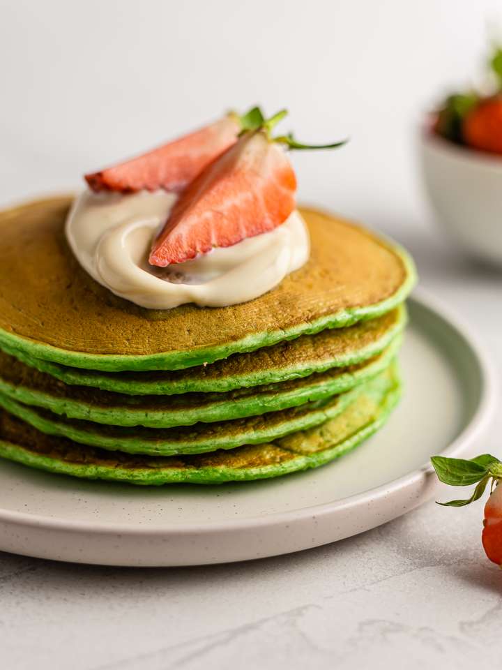 Butterfly Pea Cake (Dairy-Fre) | Foodaciously