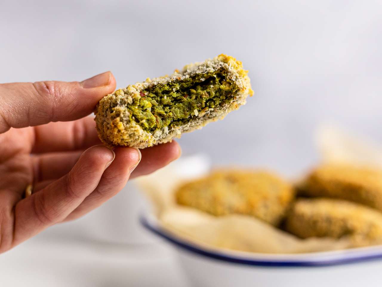 Spinach Lentil Nuggets with Tofu Recipe | Foodaciously