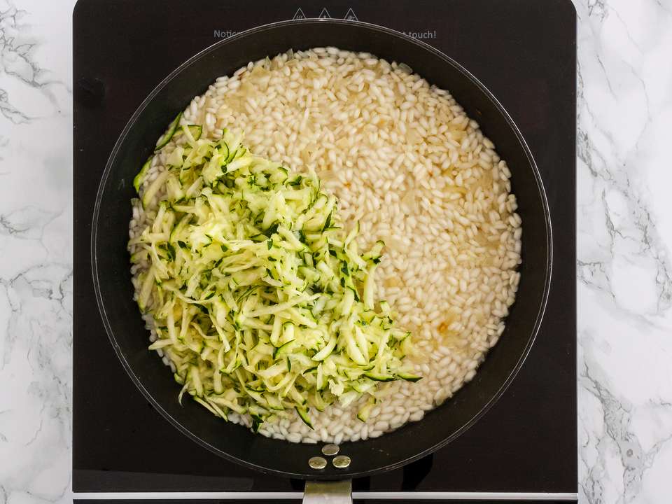 Creamy Courgette Risotto Recipe | Foodaciously
