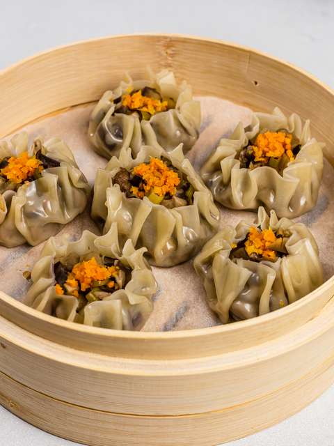 Vegan Siomai/Shumai with Eggplants | Foodaciously