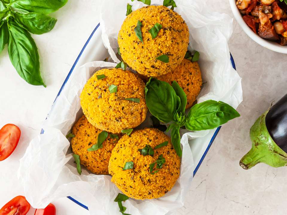 Vegetarian Arancini Recipe | Foodaciously