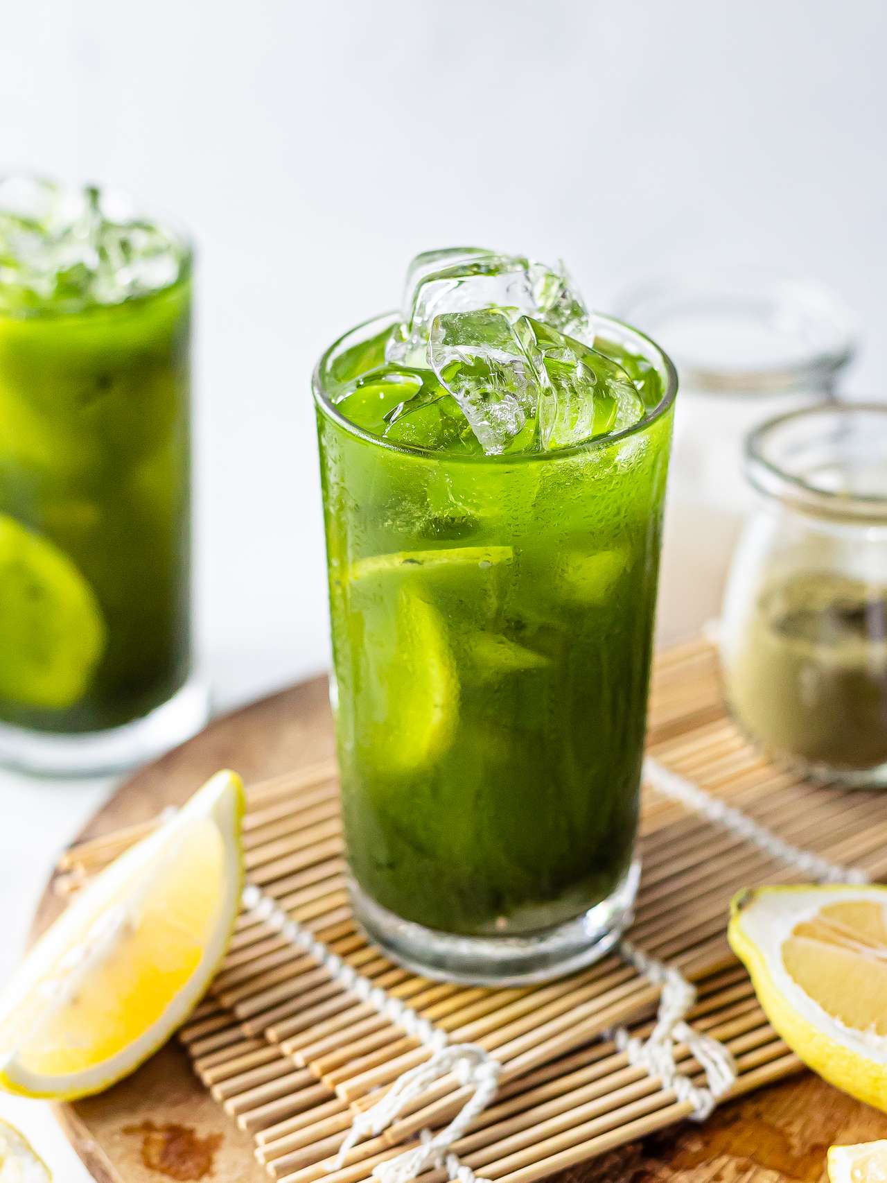 Sugar-Free Matcha Lemonade Recipe | Foodaciously