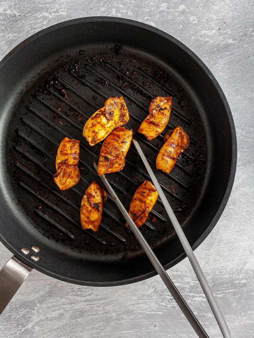 Grilled Cajun Calamari Recipe | Foodaciously