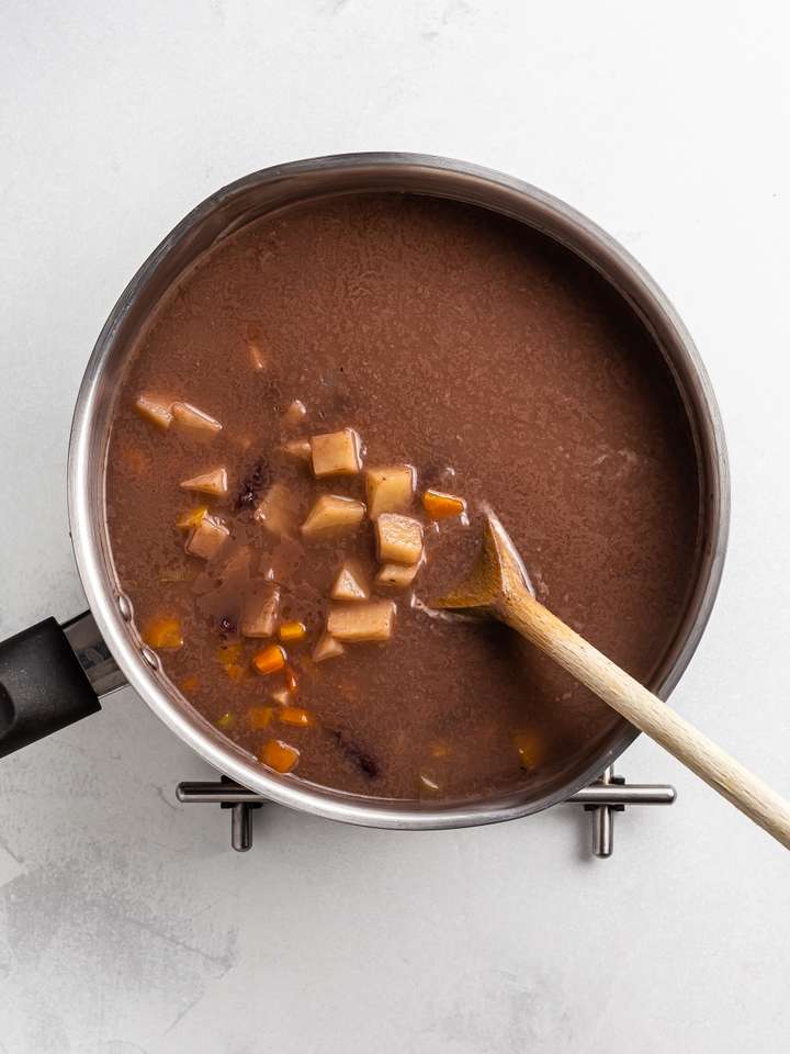 Vegan Jamaican Red Peas Soup with Dumplings | Foodaciously