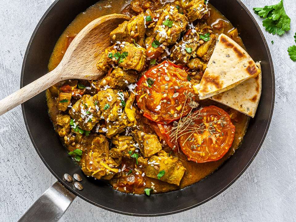 Lamb Chettinad Curry Recipe | Foodaciously