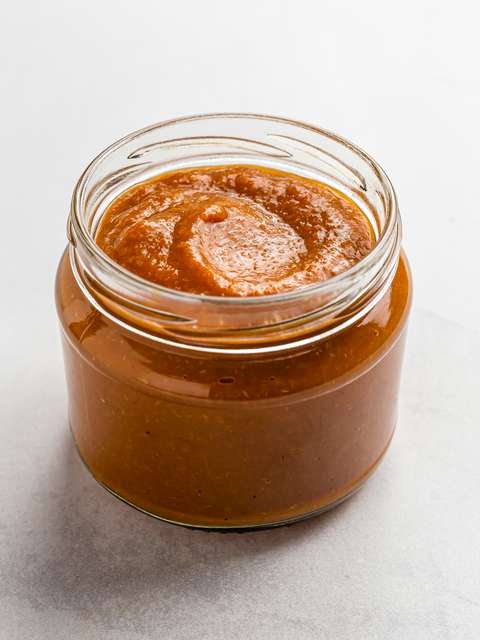 Apricot BBQ Sauce (Vegan) | Foodaciously