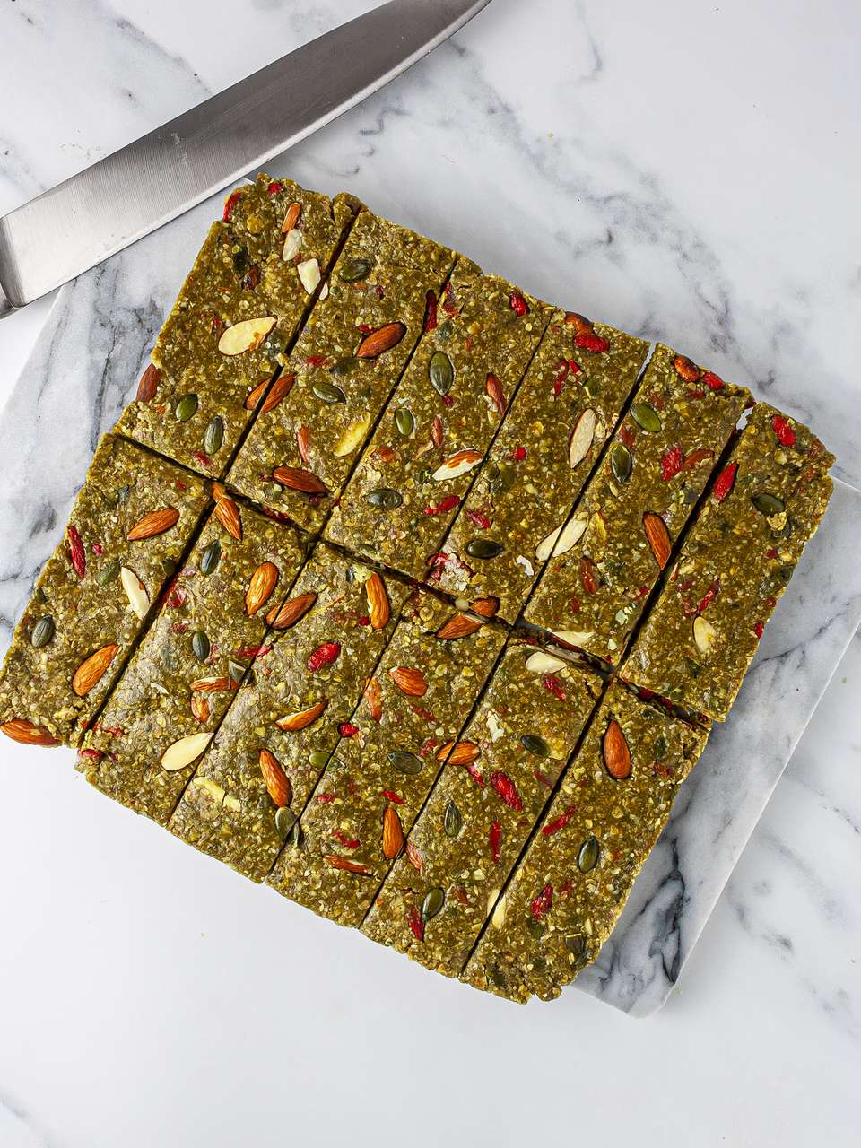Matcha Granola Bar Recipe | Foodaciously