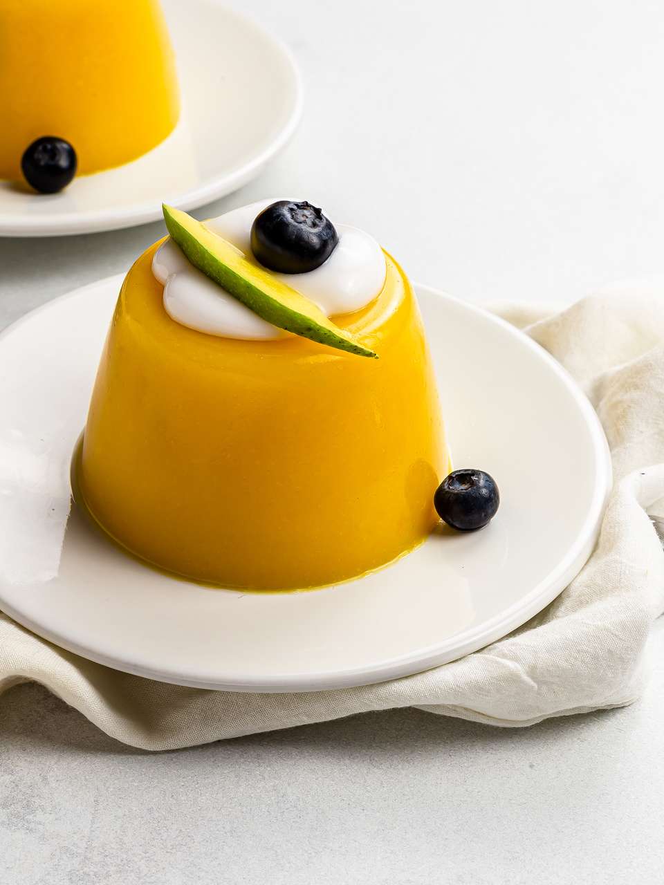 {Sugar-Free, Vegan} Mango Sorbet Recipe | Foodaciously
